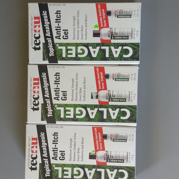 calagel | Bath & Body | Tecnu Calagel Antiitch Gel Topical Analgesic ...